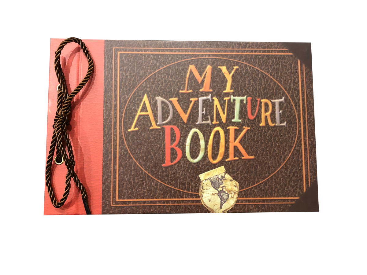 My Adventure Book Scrapbook, DIY Up Scrapbook, Kids Adventure Photo ...